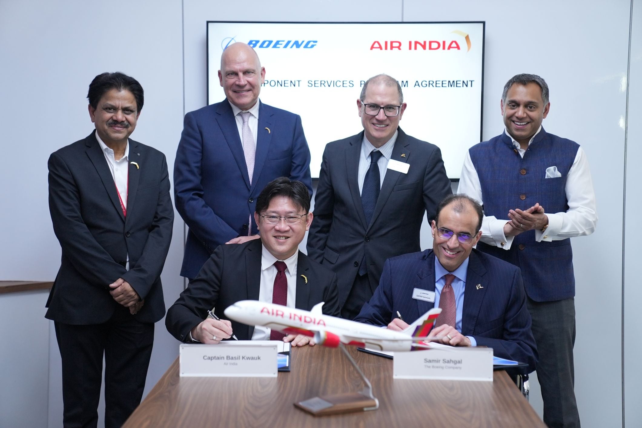 Air India enters multi-year agreement with Boeing for component ...